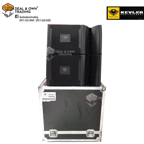 Kevler Vrx 932a Active Line Array Speaker Sold As Pair With Procase