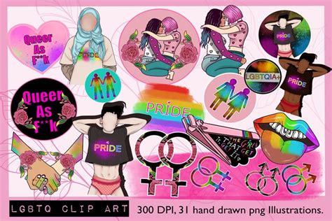 Lgbtq Community Happy Hugging Young People Covered With An Lgbt Clip Art Library
