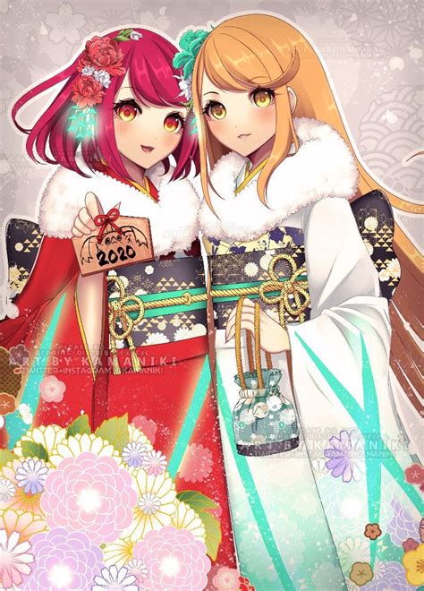 Kimono Mythra And Pyra R Templeofmythra