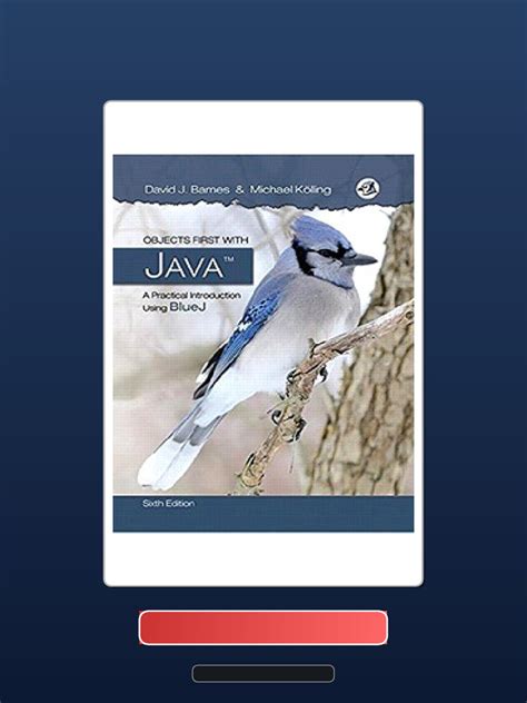 Objects First With Java A Practical Introduction Using Bluej 6th