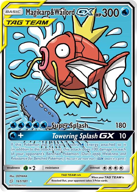 Magikarp And Wailord Gx 183 181 Team Up Pokemonkaart Nl