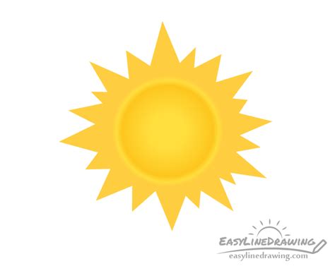 How To Draw A Realistic Sun Runyon Mervagands