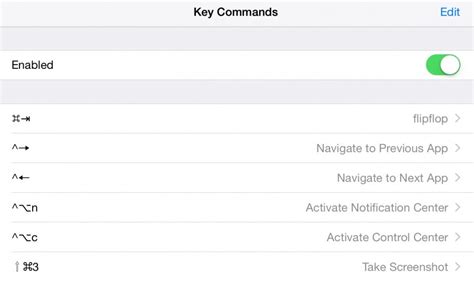 keycommands ofera optiunea de a controla ios ul direct din tastatura