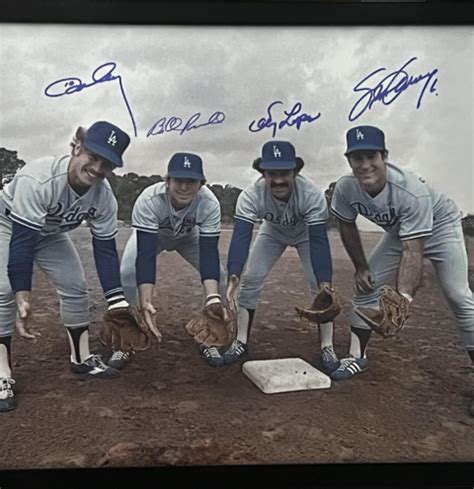 Charitybuzz 1980s La Dodgers Signed Photo