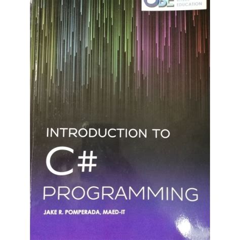 introduction to c programming jake r pomperada lazada ph