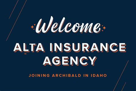 Alta Insurance Agency Joins Archibald Insurance Center Leavitt Group