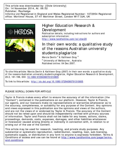 Why Students Plagiarize Pdf Plagiarism Reason