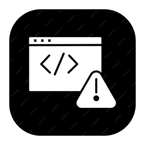 Premium Vector Code Error Vector Illustration