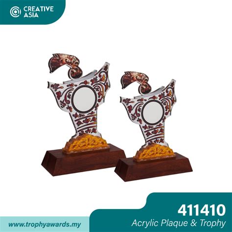 Plaque Creative Asia Trophy Awards And Recognition Pieces Malaysia