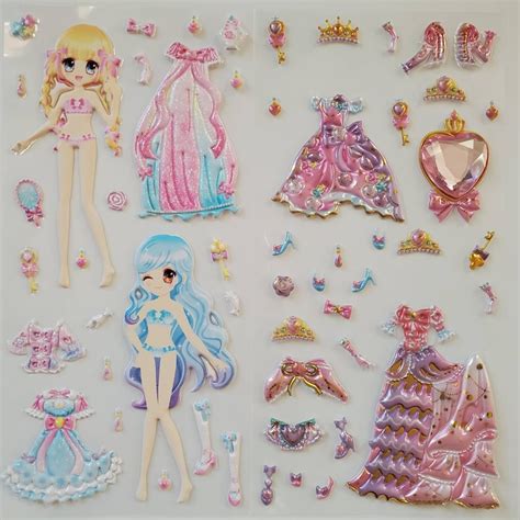 Dress Stickers Etsy