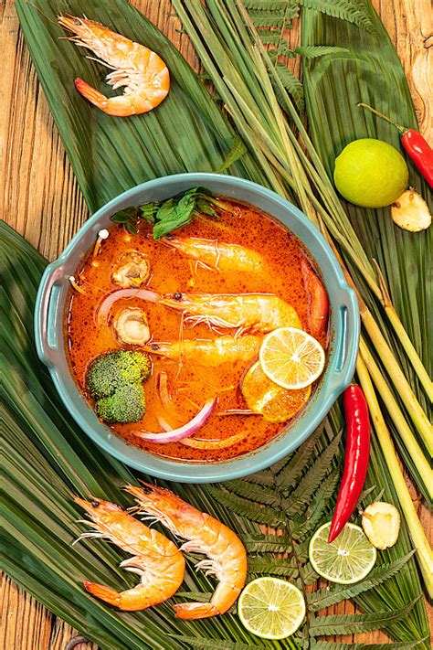 泰国美食冬阴功汤