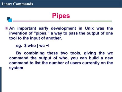 Linux Commands And File Structure Ppt