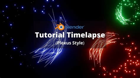 Blender Tutorial Creating Abstract Plexus Style Animation Blender T In 2025 Blender