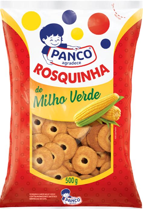 Biscoito Rosca 500g Panco Milho Verde Doces Vaz