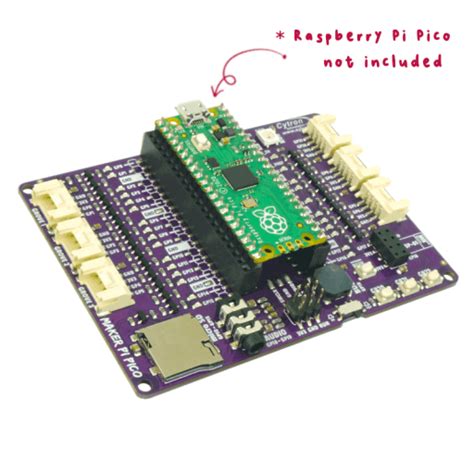 Maker Pi Pico Base Without Pico Simplifying Pi Pico For Beginners