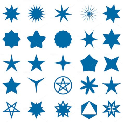19 Star Templates Star Designs And Crafts