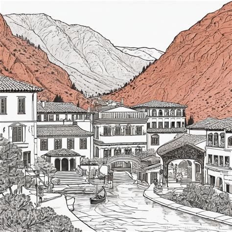 Delphi Ancient Greece Scene Stable Diffusion Online