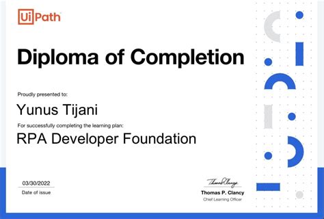 Yunus Tijani On Linkedin Uipath Uipathdeveloper Uipathacademy Uipathcommunity 11 Comments