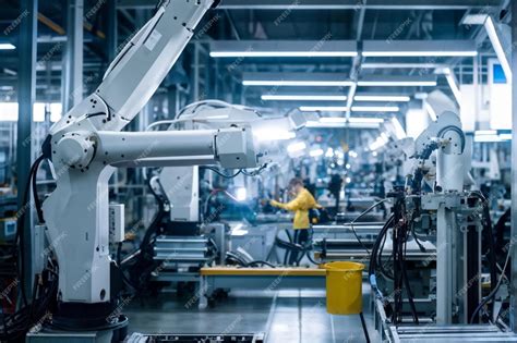 Ai Driven Automation In Modern Manufacturing Systems Premium Ai Generated Image