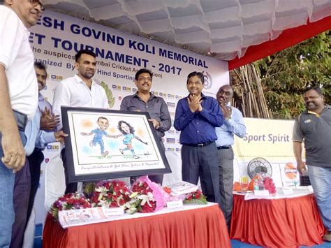 Matunga Center Boys Lift The Presitgious Kalpesh Koli Trophy After