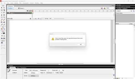 Help Needed Unexpected File Format With Fla Fi Adobe Product Community 12155708