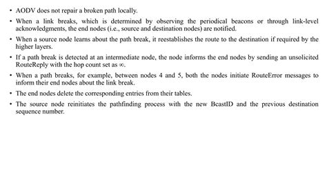 Routing Protocols For Ad Hoc Wireless Networks Pptx