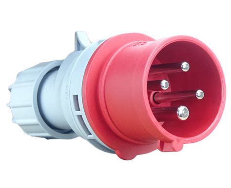 3 Phase Socket 4 Pin 16 Amp