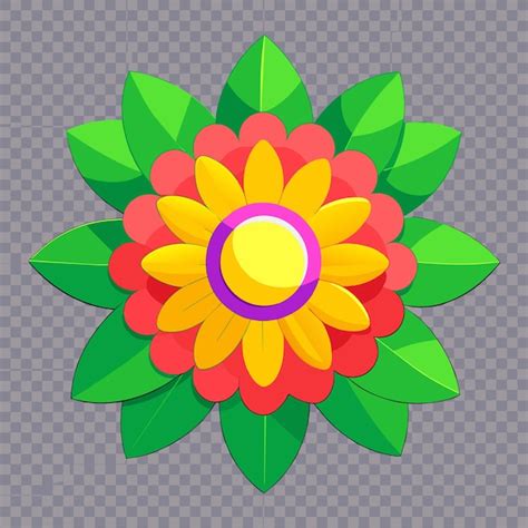 La Flor Vector Premium