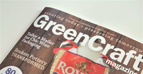 Tea Rose Home Green Craft Magazine Feature