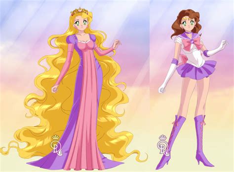 Sailor Rapunzel By Uberxmomo On Deviantart