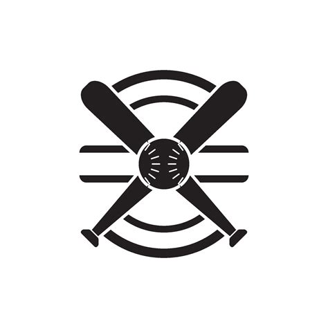 Baseball Bat Logo Icon Design Vector Illustration Design Template 36694471 Vector Art At Vecteezy