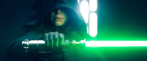 Green Lightsaber Wallpaper