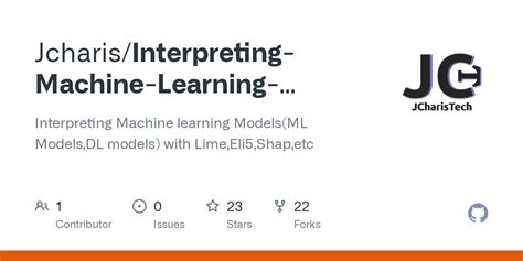 Github Jcharisinterpreting Machine Learning Models Interpreting