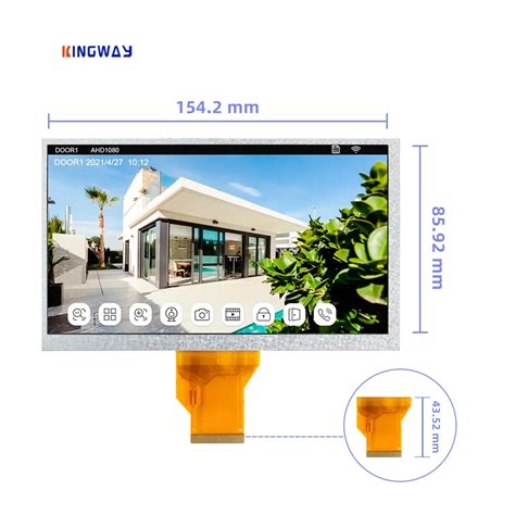 Inch X Ips Tft Rgb Pin Mipi Dsi Interface Square Lcd Display Screen Module Buy