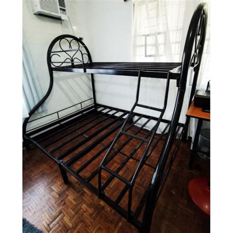 【free Shipping】split Type Double Deck Bed Frame Lazada Ph