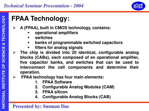 Ppt Fpaa For Analog Circuit Design Powerpoint Presentation Free Download Id3741325