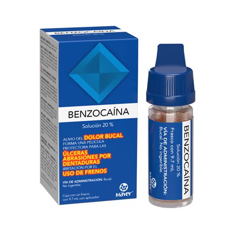 Benzocaína Laboratorios Maver