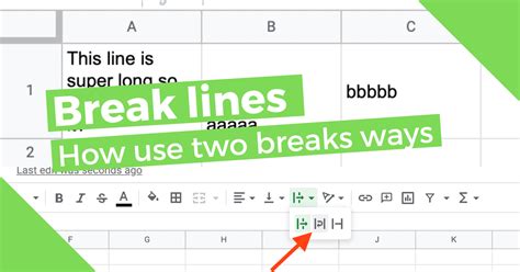 How To Break Lines In Google Sheets Sheets For Corporate