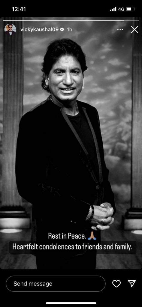 Raju Srivastava Dies At 58 Pm Modi Vicky Kaushal And Others Mourn Entertainment News The