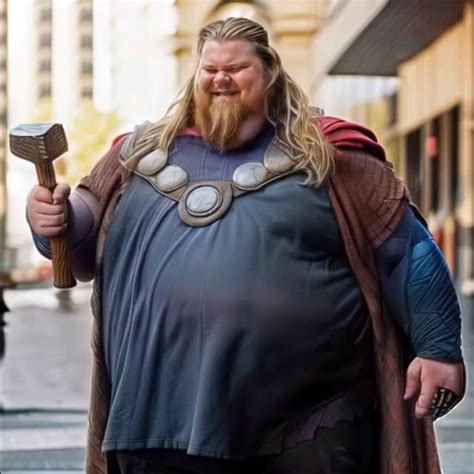 Some Of Marvel Characters Fat Version Animated Raiart