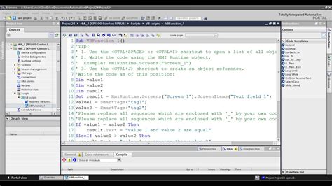 If Else Conditional Statement In Siemens Wincc Vbscript Siemens Hmi