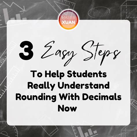 3 Easy Steps To Help Babes Really Understand Rounding With Decimals Now Master Xuan