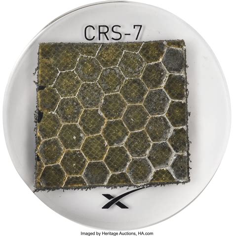 Spacex Flown Section Of Dragons Solar Array Structure From The Lot