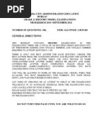 Grade 12 History Model Exam 2017 Pdf Ethiopia