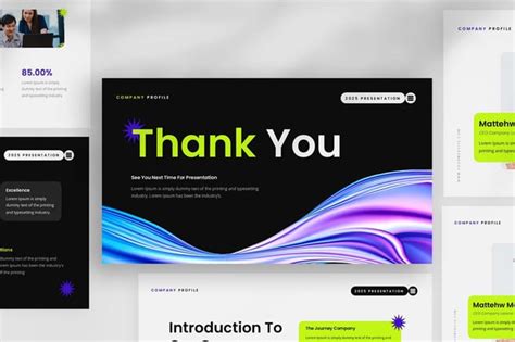 Шаблон Powerpoint для профиля компании Шаблоны презентаций Включая бизнес и корпоративный