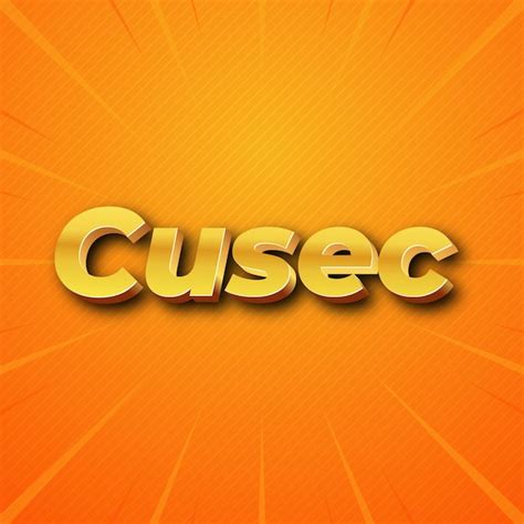 Premium Photo Cusec Text Effect Gold  Attractive Background Card Photo Confetti