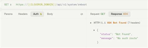 Systemreboot No Such Route Cloudron Forum