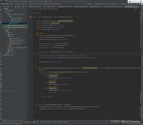 android 底部导航切换页面（fragmentlayout bottomnavigationview） android导航栏页面跳转 csdn博客