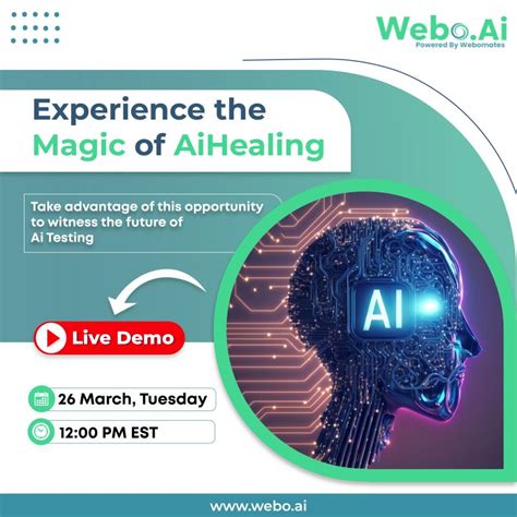Webomates Weboai Aihealing Qa Events Ai Automation Webomates Inc