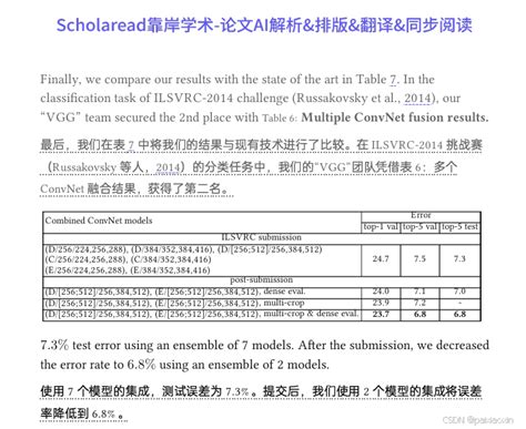 深度学习必读经典论文 Very Deep Convolutional Networks For Large Scale Image